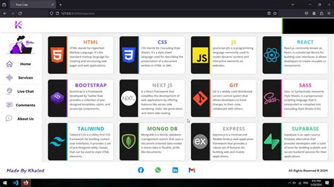 Khalid Ki On Linkedin Simple Page By Html And Css Only