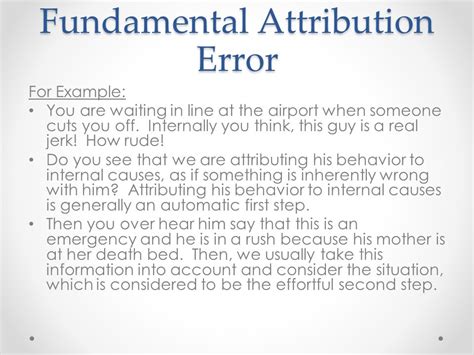 fundamental attribution error homer