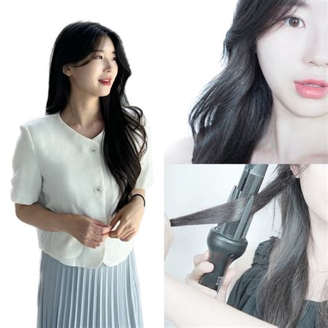엘리뷰 자동고데기 자연스러운 32mm 웨이브헤어 자동봉고데기 하는법 추천 네이버 블로그