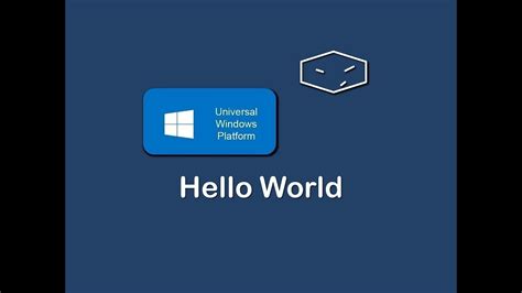 Uwp Hello World With C And Xaml Youtube