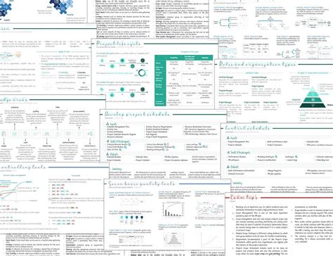 PMP Exam Summary Of The 49 PMP Processes Etsy