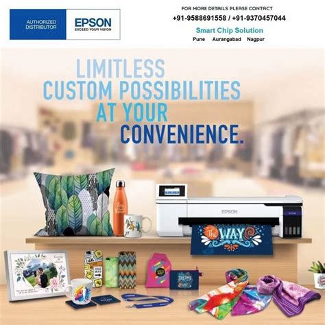 Epson SureColor SC F Desktop Dye Sublimation Textile Printer For T Shirt Sublimation