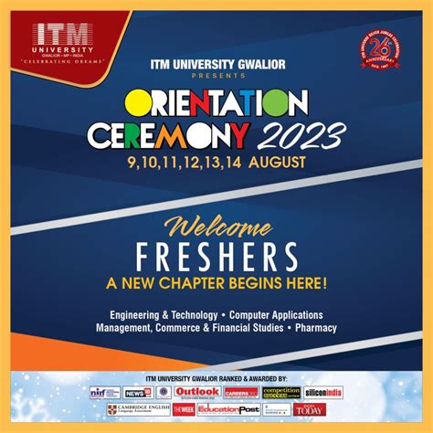 Itm University Gwalior On Linkedin Itm University Gwalior Itmuniversity Freshers