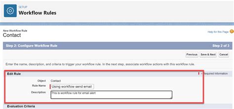 How To Send Email Alerts Using Workflow Rule In Salesforce Salesforce Faqs