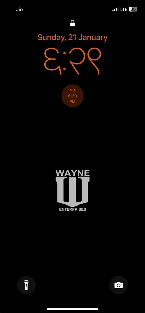 My New Lock Screen Setup R Minimalist