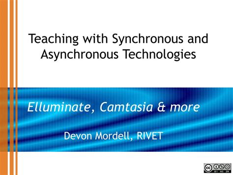 Ppt Teaching With Synchronous And Asynchronous Technologies