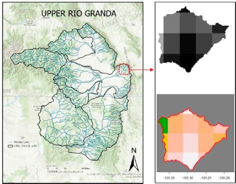 Clipped Area In Arcmap Upper Right And R Lower Right Download Scientific Diagram
