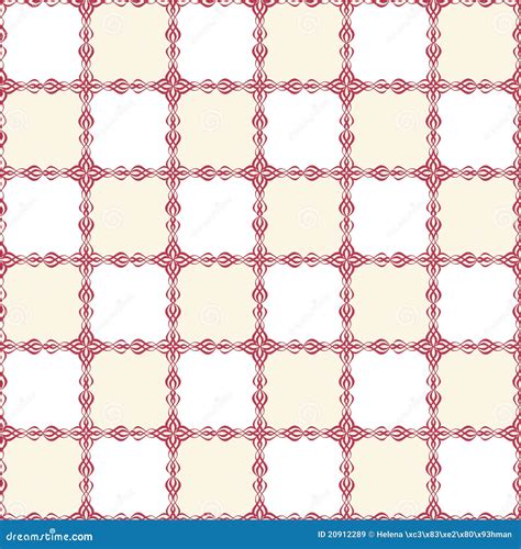Seamelss Kitchen Pattern Stock Vector Illustration Of Chequered 20912289