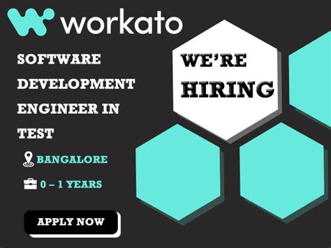 New Jobs Updates Workato Hiring Freshers For Software Development Engineer Intern At Bangalore