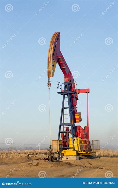 Pumping Unit Stock Photo Image Of Extraction Mineral 30641928