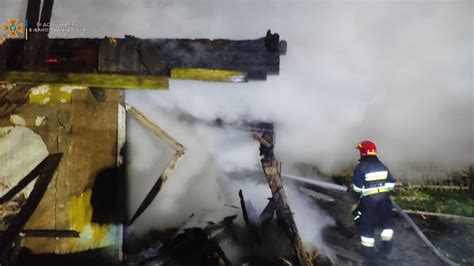 На Франківщині погасили 2 пожежі Горів житловий будинок Інформатор Івано Франківськ