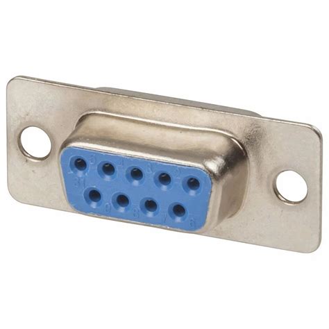 Confly 2 9pin D Type Female Connector Db9 Socket Electrical Connector