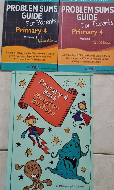P4 Maths Problem Sums Guide Hobbies And Toys Books And Magazines Assessment Books On Carousell