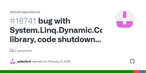 Bug With Systemlinqdynamiccore Library Code Shutdown If Linker Is Enable · Issue 18741