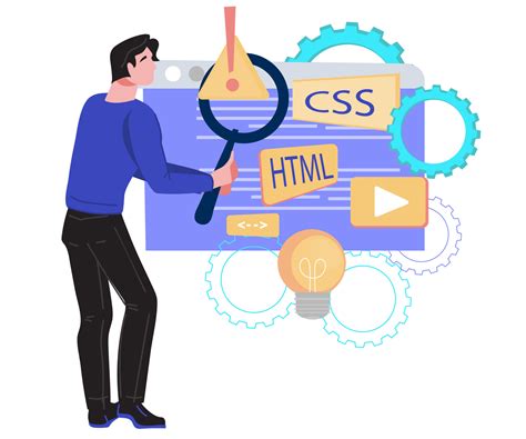 Website Or App Software Development Programming Flat Cartoon Vector Illustration Isolated On