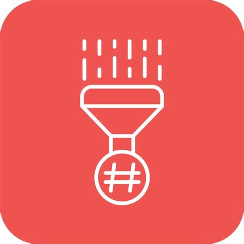 Premium Vector Hashing Icon Vector Image Can Be Used For Social Media