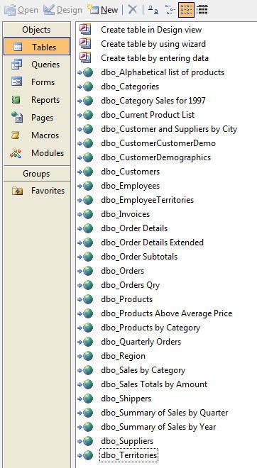 Configure Microsoft Access Linked Tables With Sql Server