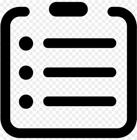 Free Download HD PNG Font Task List Svg Icon Free Task List Icon Png Free PNG Images ID