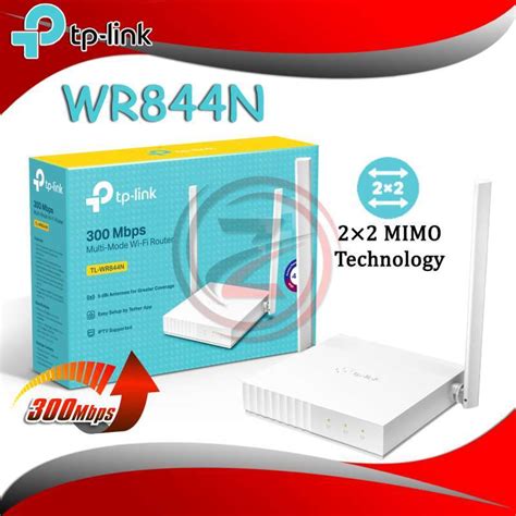 Jual Tp Link Tl Wr844n 300 Mbps Multi Mode Wi Fi Router 22 Mimo Antennas Di Seller Zhen Online
