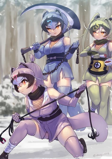 Kamaji Kamamitsu And Kamaichi Kemono Friends Drawn By Tadanomagu