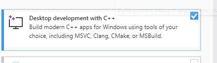 C What Package Should I Install To Get Win32 Console Application Visual Stdio 2019 Stack