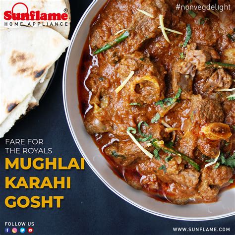 Recipe Mughlai Karahi Gosht