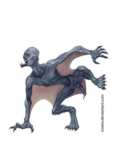 Lesser Vampire By Nowio On Deviantart