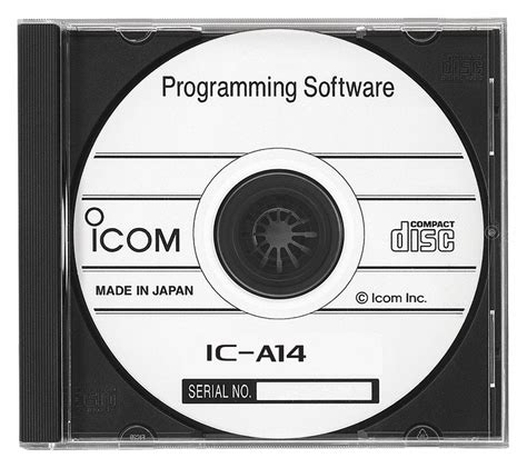 icom fits icom for a14 series programming software 52vu93 csa14