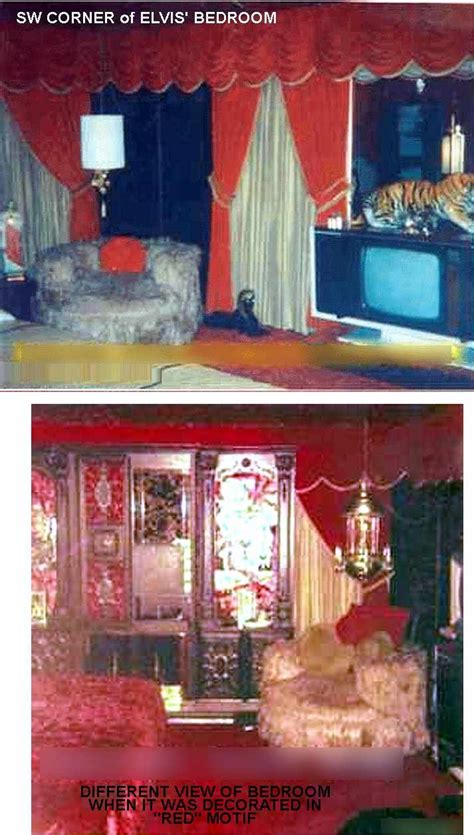 Upstairs At Graceland Pictures Elvis Bedroom Elvis Bathroom Elvis