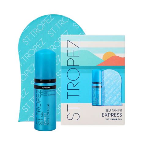 St Tropez Self Tan Kit Mini Express Express Self Tanning Foam With