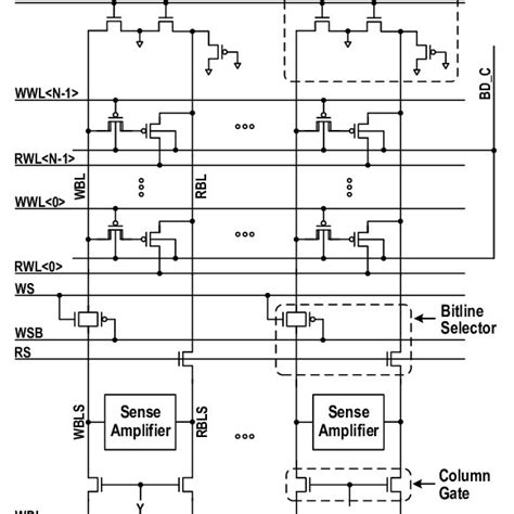 Simplified Memory Array Circuits Download Scientific Diagram