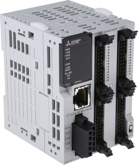 Fx5uc 64mtdss Mitsubishi Mitsubishi Melsec Iq F Series Plc Cpu For Use With Fx5 Expansion