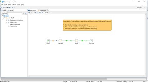 Internaljobfilenamedirectory And Internaltransformationfilenamedirectory In Pentaho It