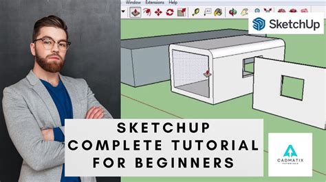 SketchUp Complete Tutorial For Beginners Learn SketchUp D D Tools And Navigation YouTube