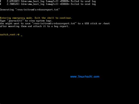 How To Boot RHEL CentOS In Rescue Mode