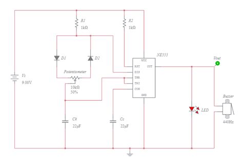 555 Timer Circuit Pwm Multisim Live