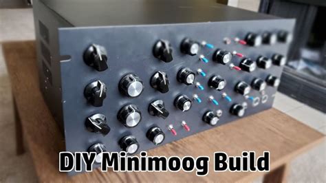 Building A Diy Minimoog Diy Having A Blast Building