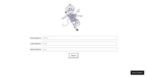 Multi Step Form Codesandbox