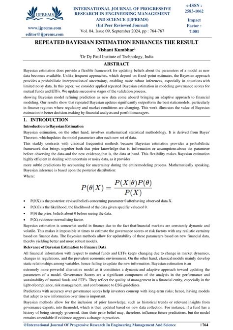 Pdf Repeated Bayesian Estimation Improves The Result