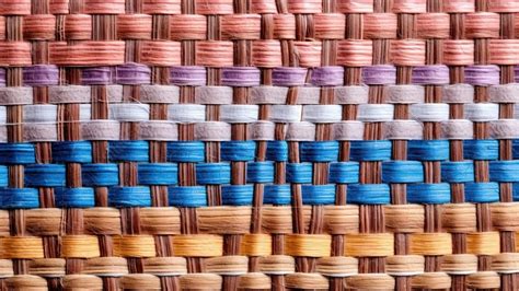 Handcrafted Indian Cotton Tapestry Intricate Weave Texture Powerpoint Background For Free