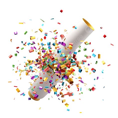 Confetti Popper Clipart At Isaac Dadson Blog