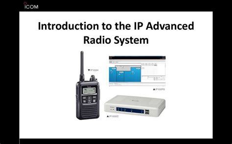 Introduction To The IP Advanced Radio System Slideshare Net Icom UK Ip Advanced