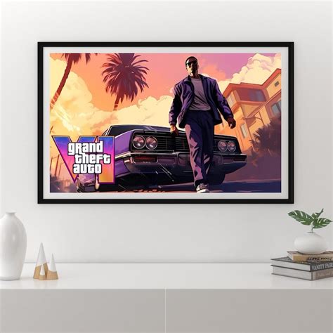 Gta 6 Poster Etsy