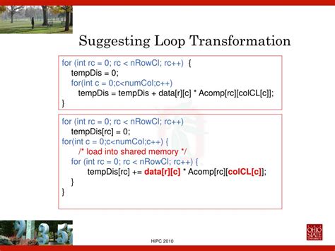 Ppt An Integer Programming Framework For Optimizing Shared Memory Use On Gpus Powerpoint