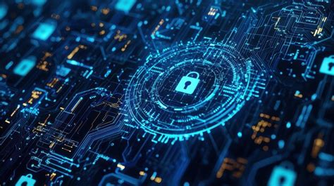 A Cybersecurity And Data Protection Infrastructure Concept Illustrating