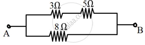A Calculate The Total Resistance Across AB Physics Shaalaa Com
