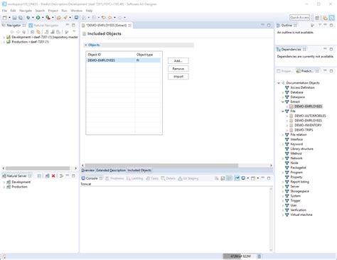 Managing Predict Components