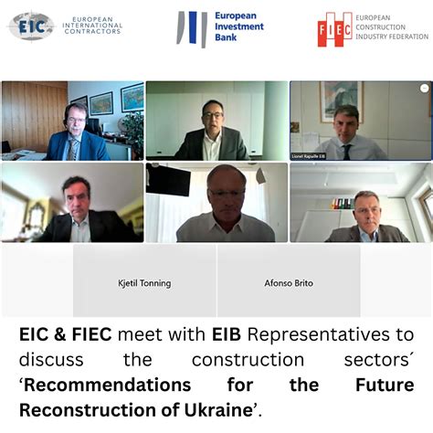 Eic European International Contractors On Linkedin Reconstruction Ukraine