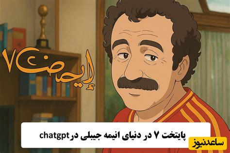 پایتخت7 در دنیای انیمه‌ای چگونه در Chatgpt بصورت رایگان عکس انیمه