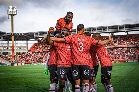 Fc Lorient Olympique Lyonnais 3 1 Les Clichés De La Victoire Fc